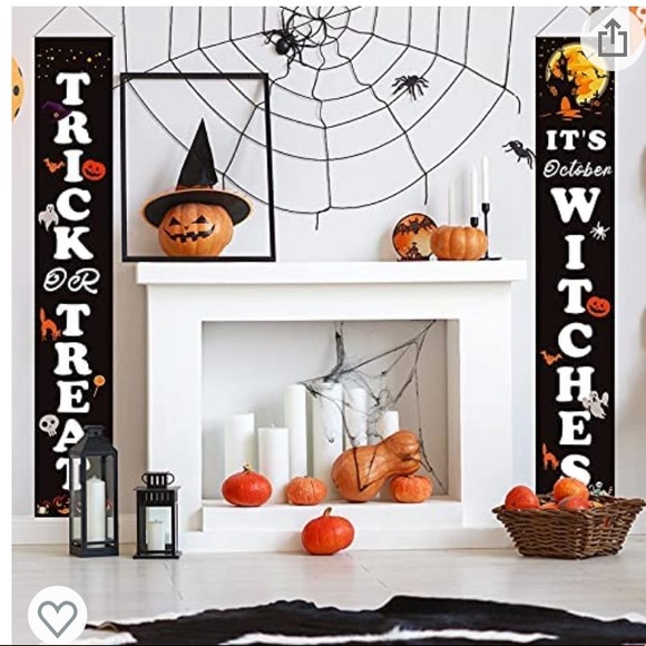 Wall Decor | Halloween Signs Trick Or Treat Its Witches Decor Indoor ...